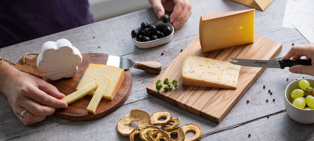 cheezy coffrets de fromage | Commander en ligne la diversité des ...